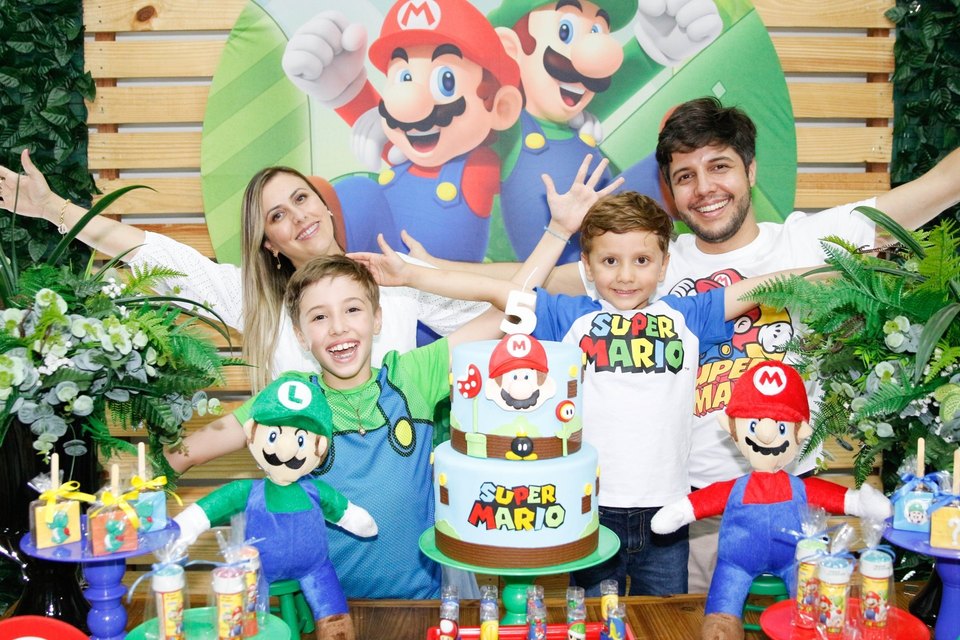 Matheus - Mario Bros - Turma do Juba Buffet | Fotógrafo de Casamento ...